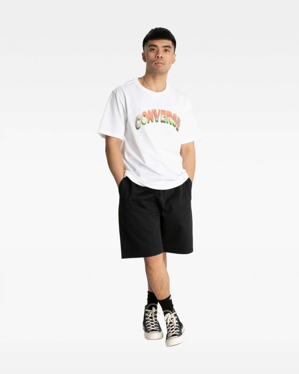 Shop Converse Men Black Woven Short Online - Converse.in