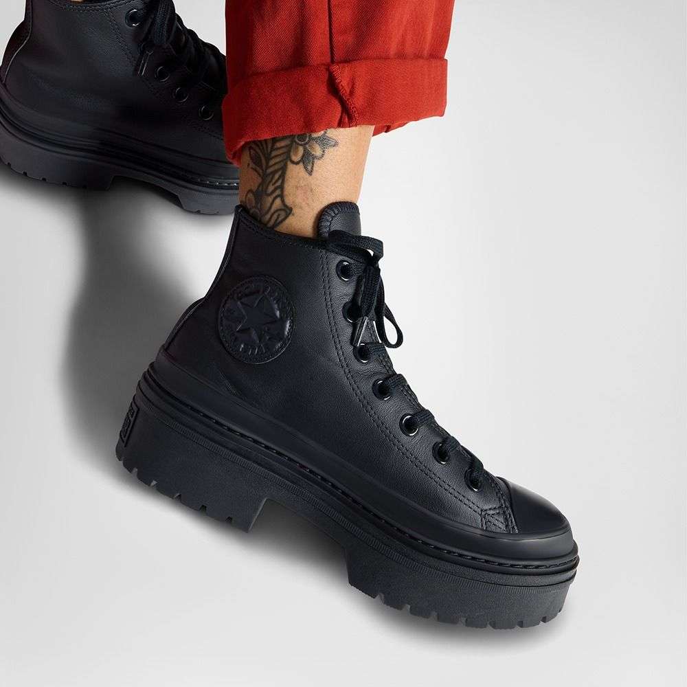 Chuck Taylor All Star Lugged Heel Leather Platform