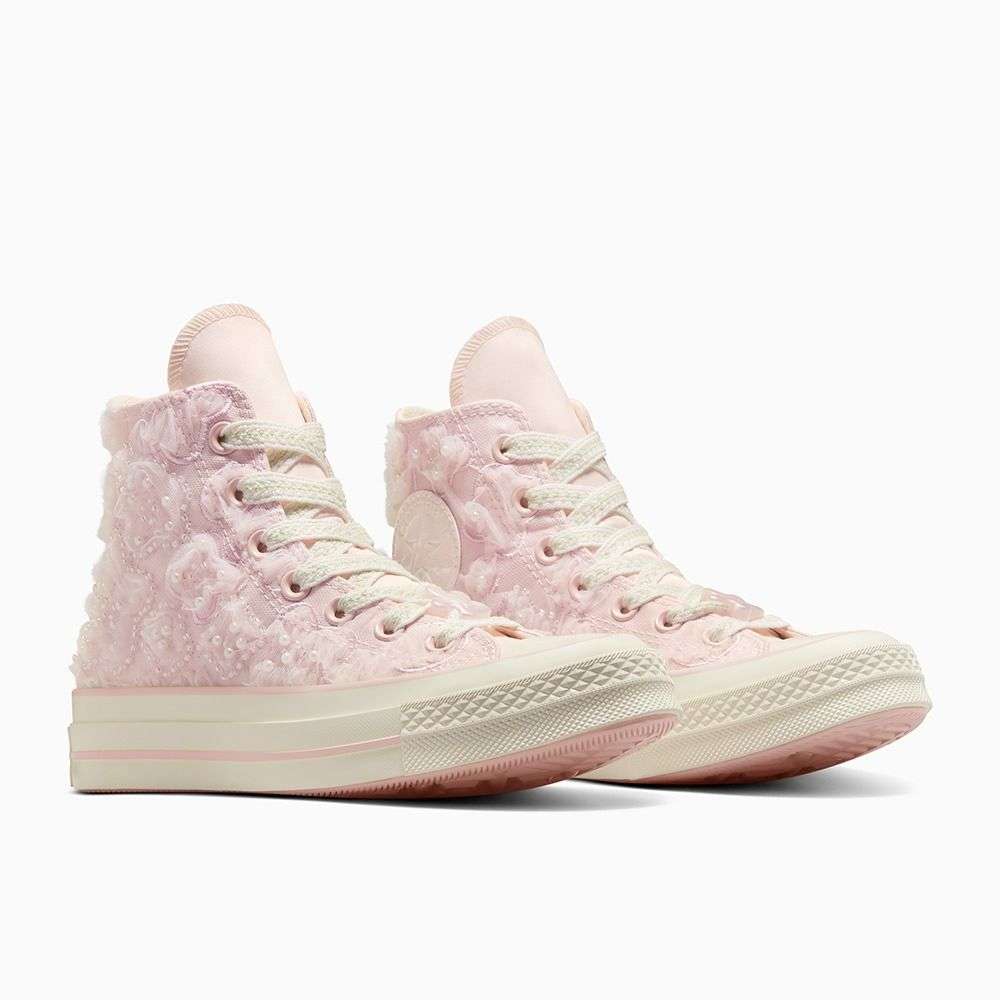 Shop Converse Women Chuck 70 Peach Blossom High Top Pink Sneakers ...